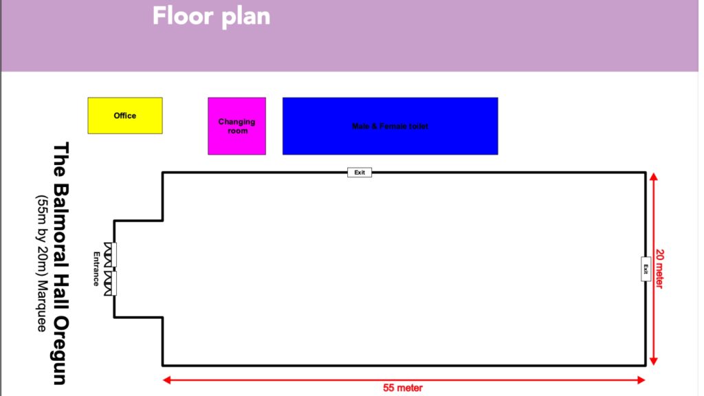 The Balmoral Hall, Oregun - Balmoral - 360° Event Management Company